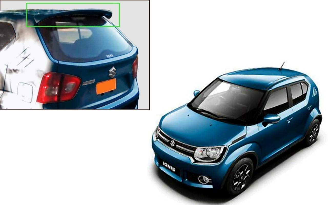 PP INFINITY -Maruti Ignis Spoiler with Center Light (Tinsel Blue ...