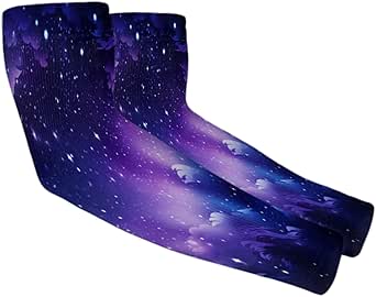 Amazon.com: Nebula Explosion UV Sun Protection Arm Sleeves, Galaxy ...