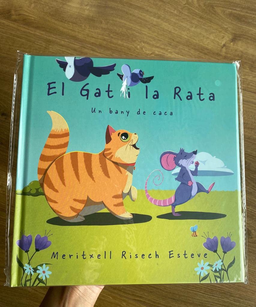 EL GAT I LA RATA "Un bany de caca" (Infantil, il·lustrat, humor i ...