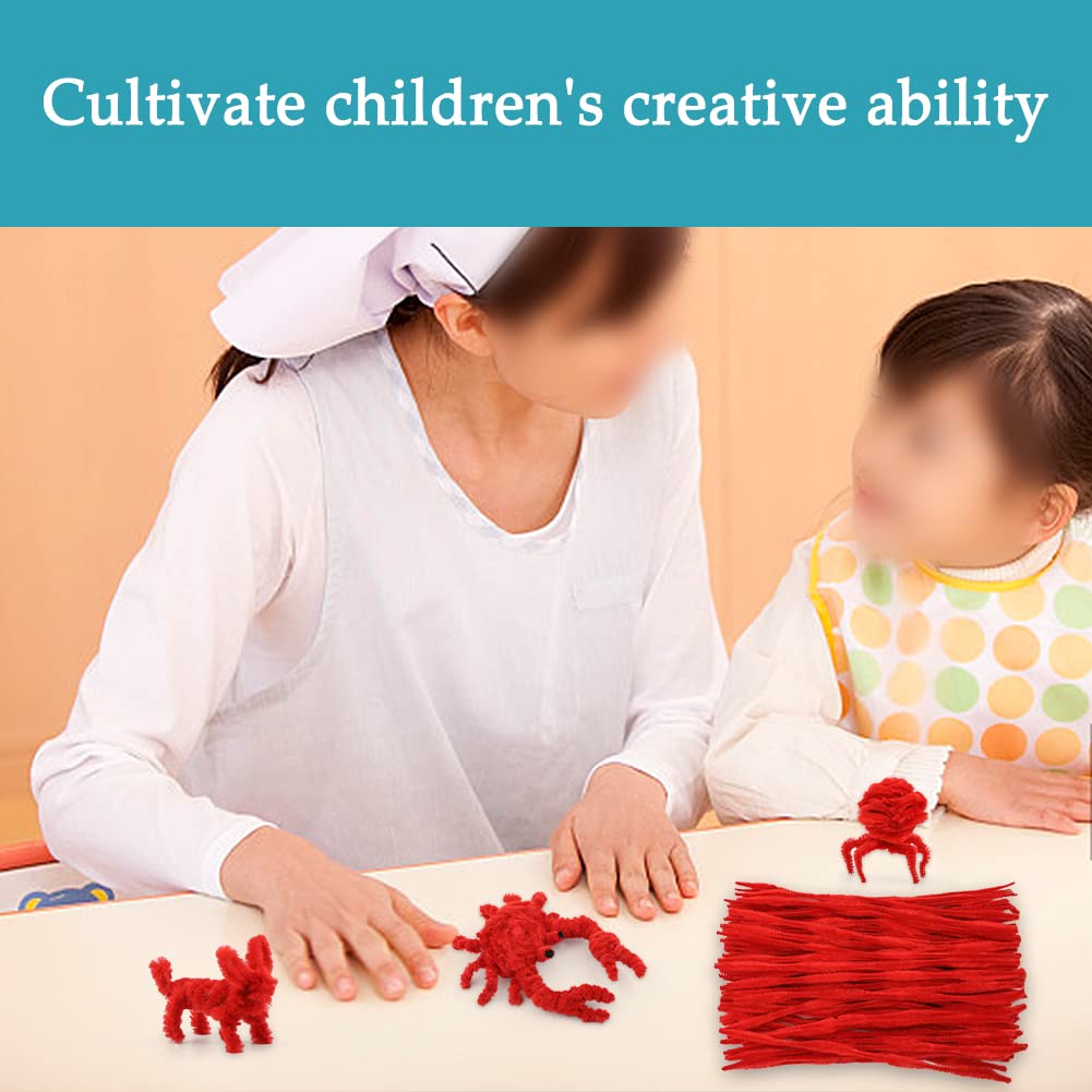 Snapklik.com : 100 PCS Pipe Cleaners Chenille Stem, Bump Chenille Stems ...