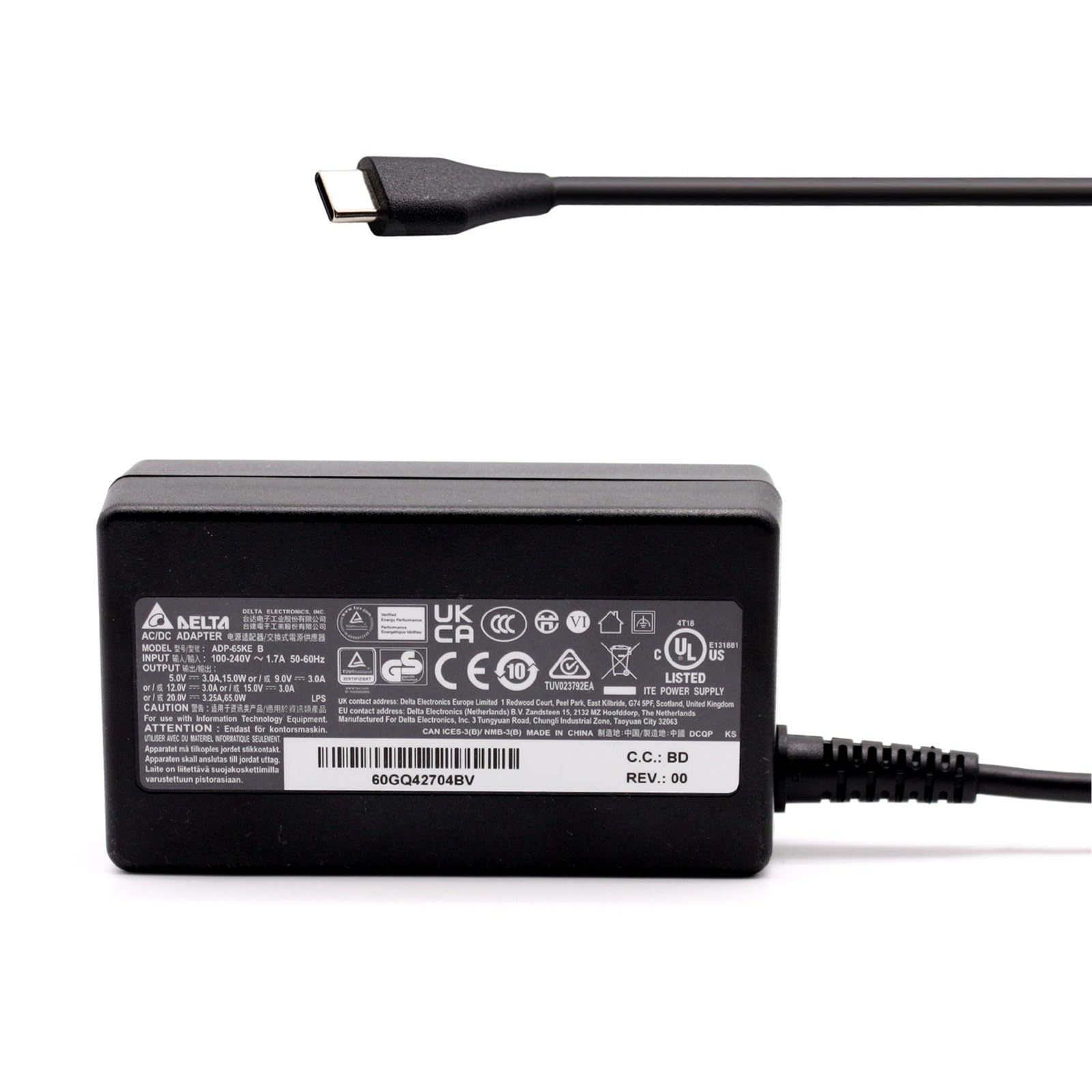 Buy Original Delta 65W USB C Fast Charger for Asus ROG Ally 7", ROG ...