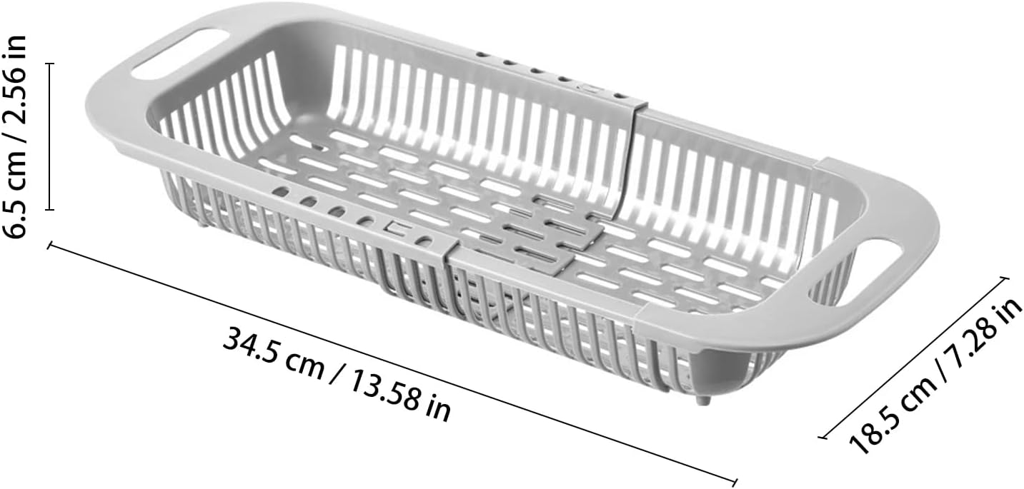 MKKJ Extend – Cesta de drenaje para fregadero de cocina colador sobre ...