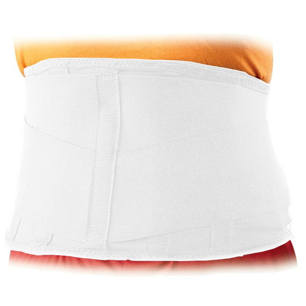 Amazon.com: McDavid 495 Lightweight Back Support - Regular - White ...