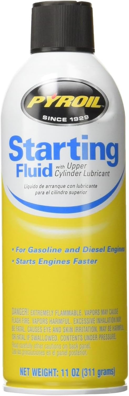 Amazon.com: Pyroil Regular Starting Fluid with Upper Cylinder Lubricant ...