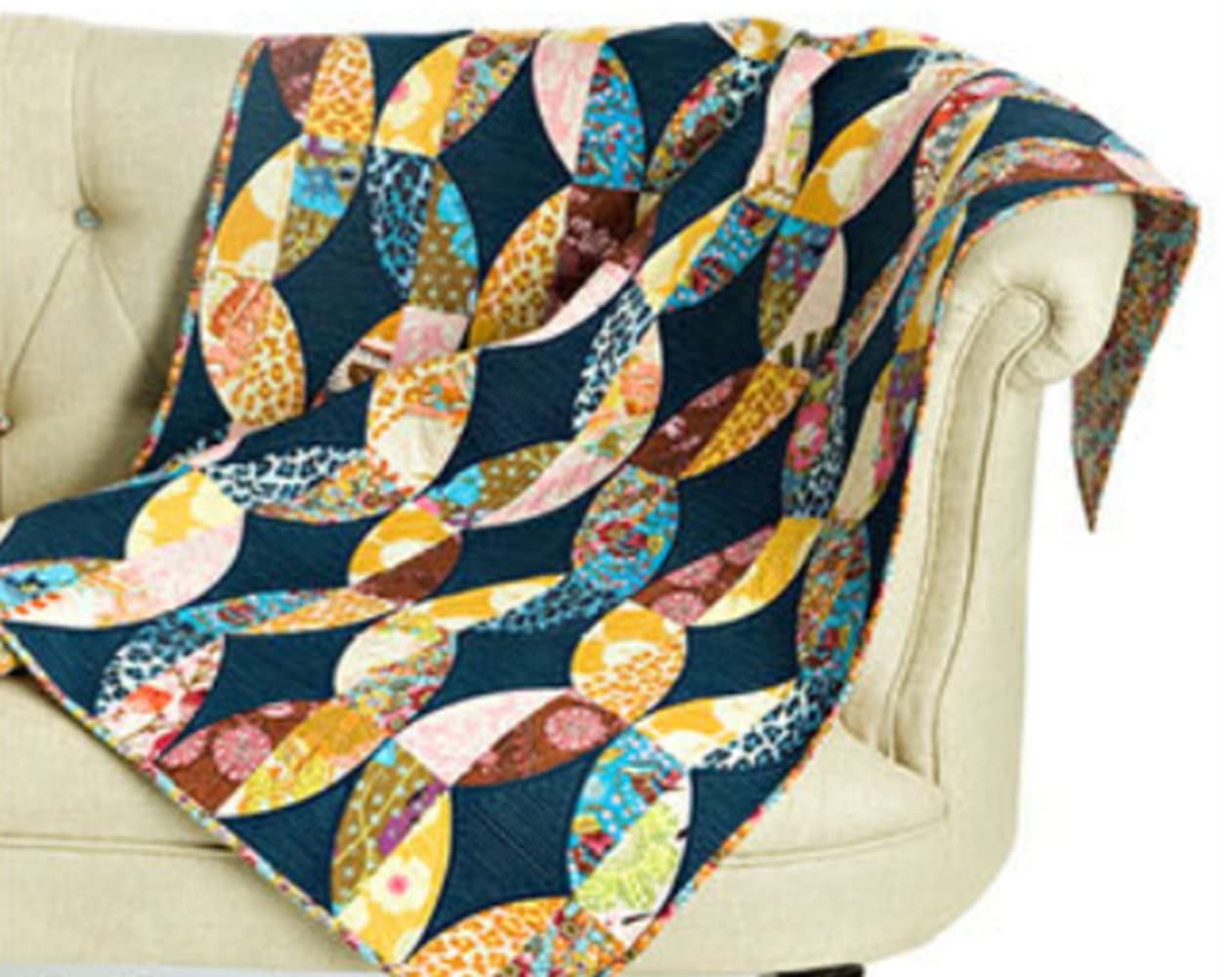 Around The Twist Quilt Pattern