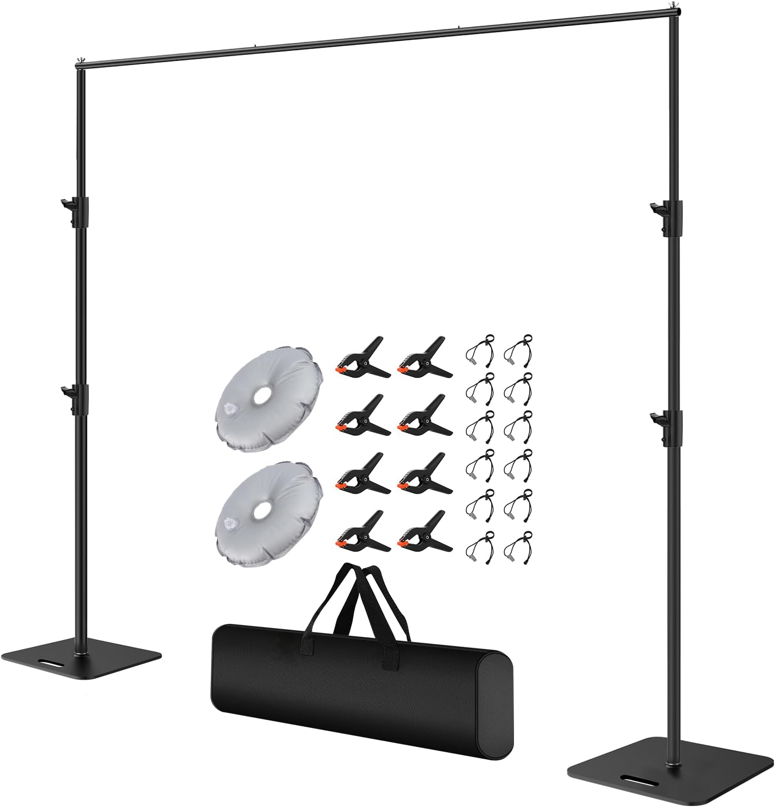 Amazon.com : Sdfghj 10ftx10ft Pipe and Drape Stand with Adjustable ...