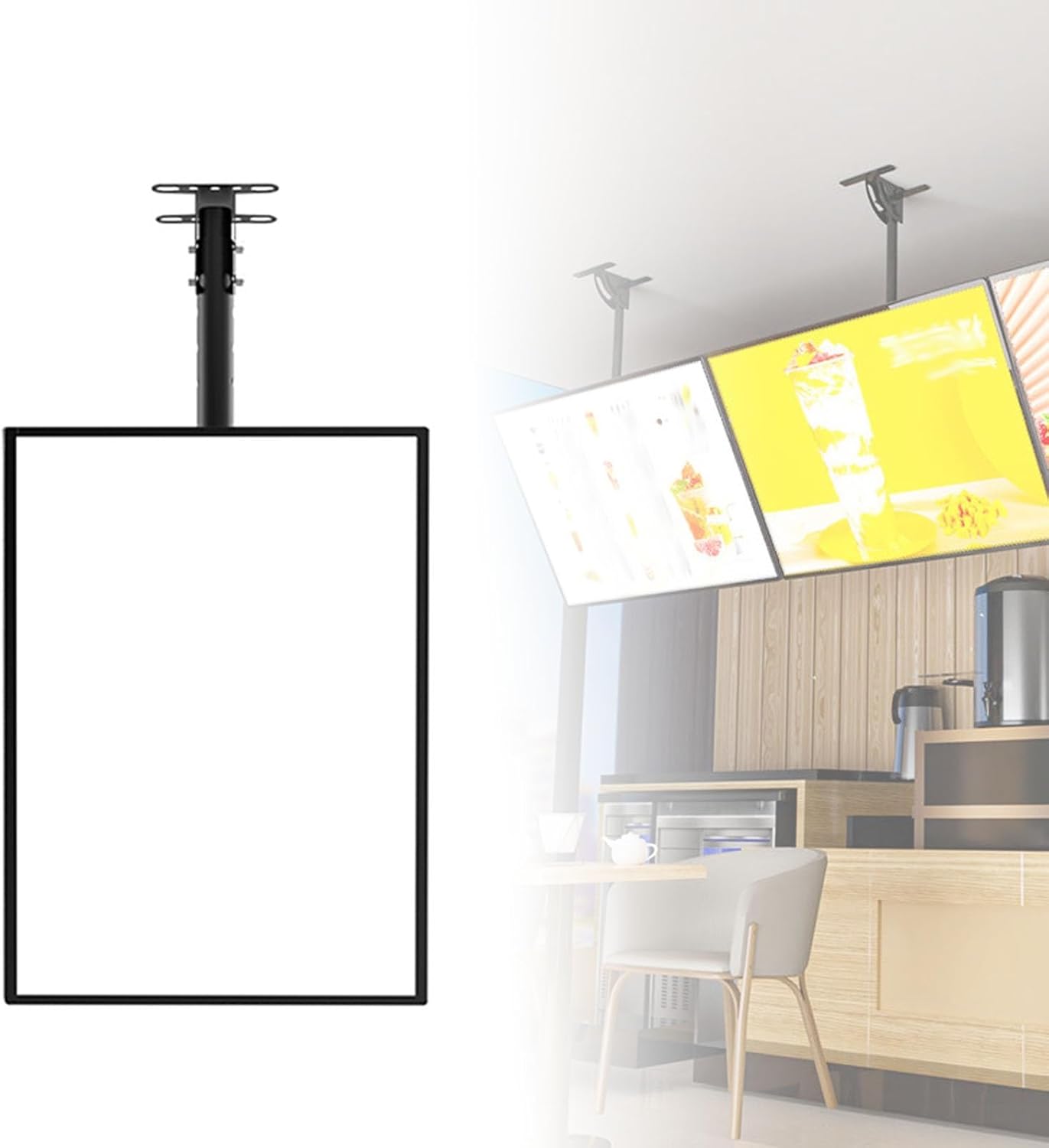 Amazon.com: MBBTAG Electronic Menu Board Wall Mount Digital Signage ...