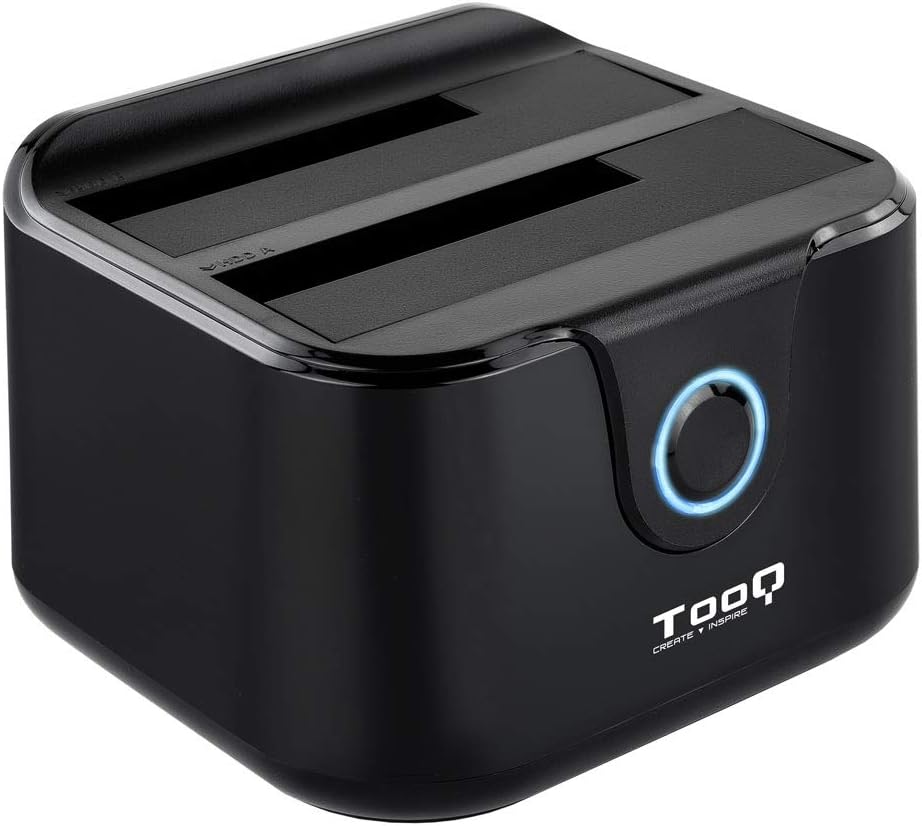 AISENS - ASDS-D03B - Station d'accueil Double Baie Asds-D03B SATA 2.5/3 ...