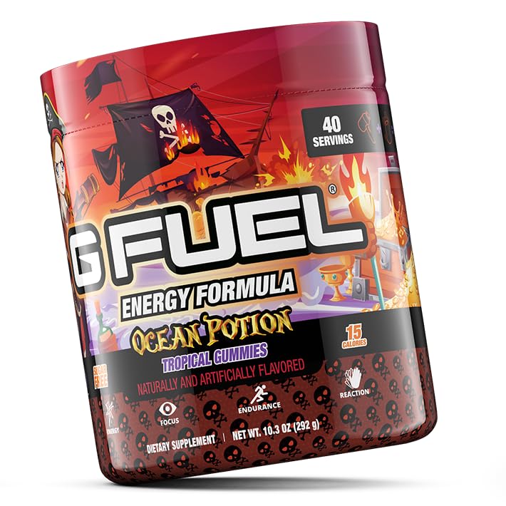 Snapklik.com : G Fuel Anime Remastered Energy Powder, Sugar Free, Clean ...