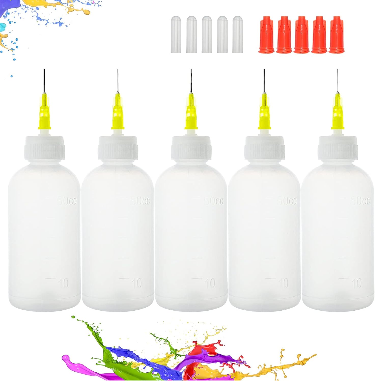 Set of 5 Precision Needle Tip Glue Bottles - 30cc Capacity in Nepal at ...