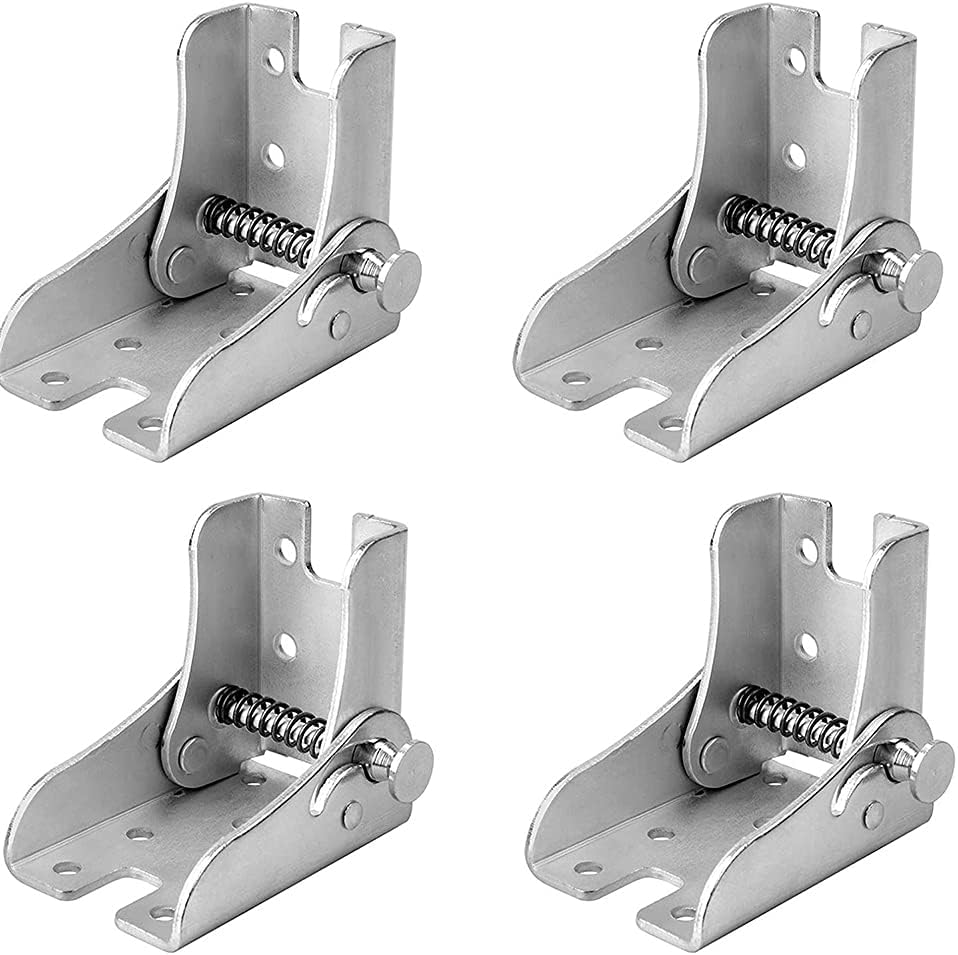 4 Pack Table Legs Folding Bracket, Folding Lock Extension, Table ...