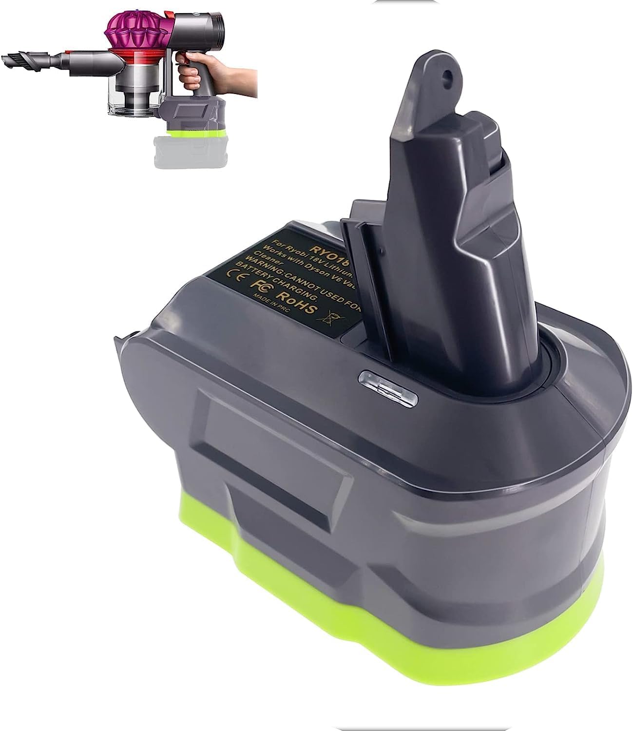 for Ryobi for Dyson V6 Battery Adapter,for Dyson V6 Series Vacuum ...