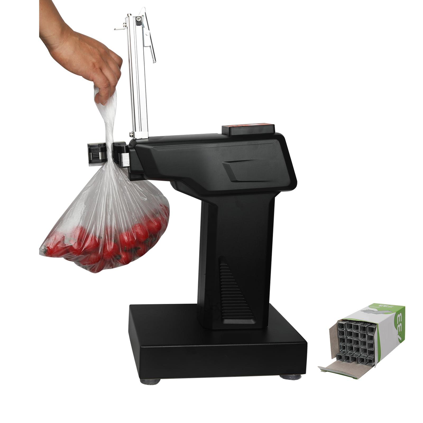Amazon.com: Semi-Automatic Plastic Bag Tying Machine - Automatic Bag ...