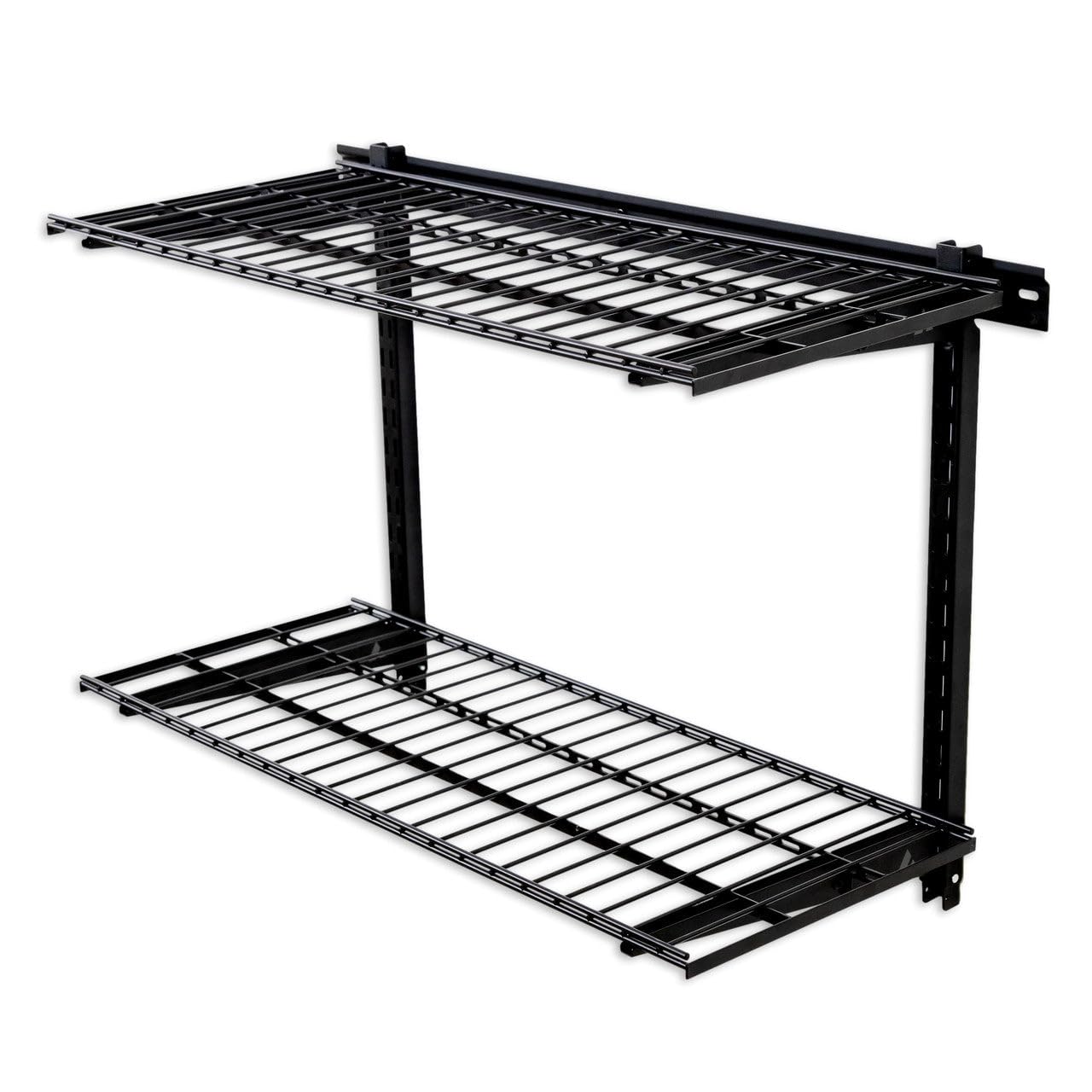 Amazon.com: Teal Triangle, 2-Shelf 36x14in Garage Shelving Heavy Duty ...