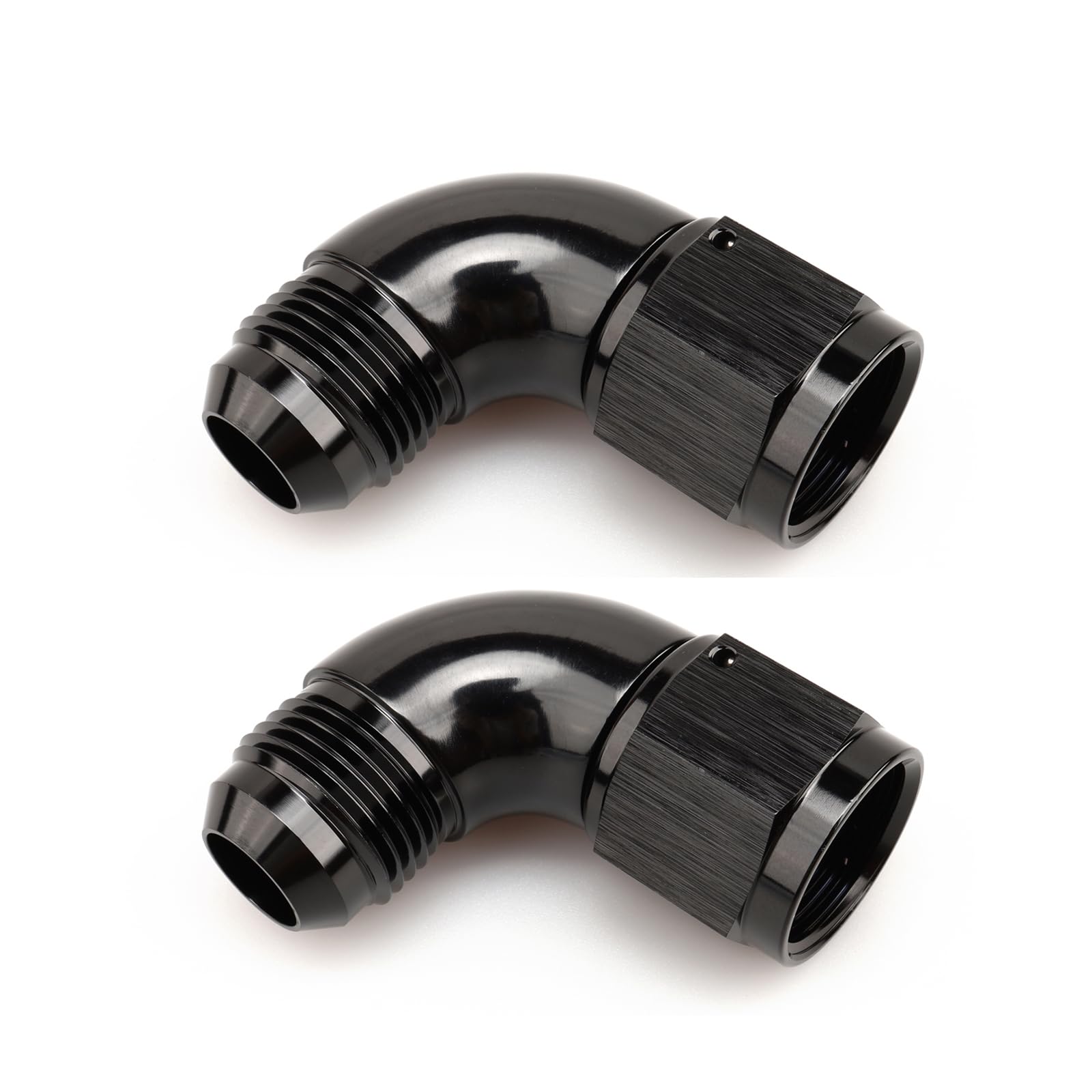 Amazon.com: AC PERFORMANCE 2PCS 90 Degree -6 AN Male to Female Swivel ...