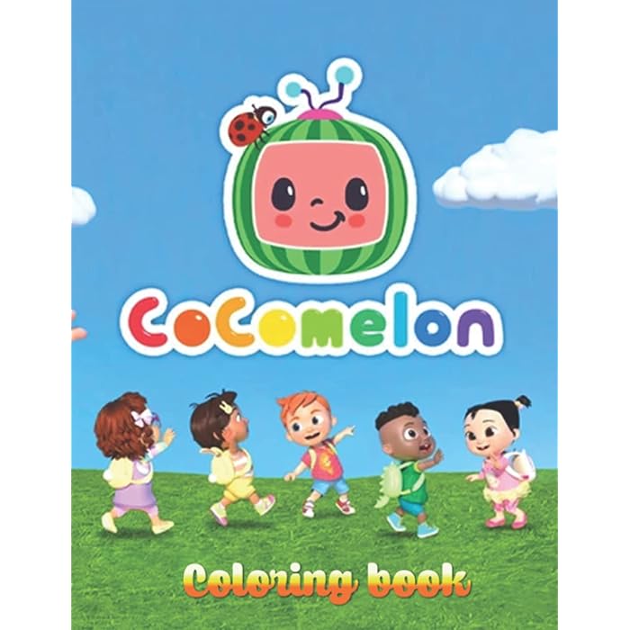 Buy Cocomelon Coloring Book: Great Coloring Book For Kids, Color All ...