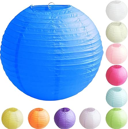 Time to Sparkle Tissue Paper Round Lanterns LampShade Lamp Shade ...
