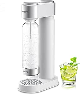 Philips Stainless Sparkling Water Maker Soda Maker Machine for Home with Quick Twist BPA free ...