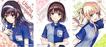 Amazon.co.jp: Anime Saekano: How to Raise a Boring Girlfriend Lawson ...