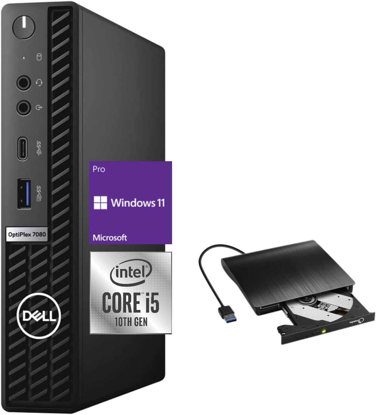 Amazon.com: Dell OptiPlex 7000 Series | 7080 Mini Business Desktop ...