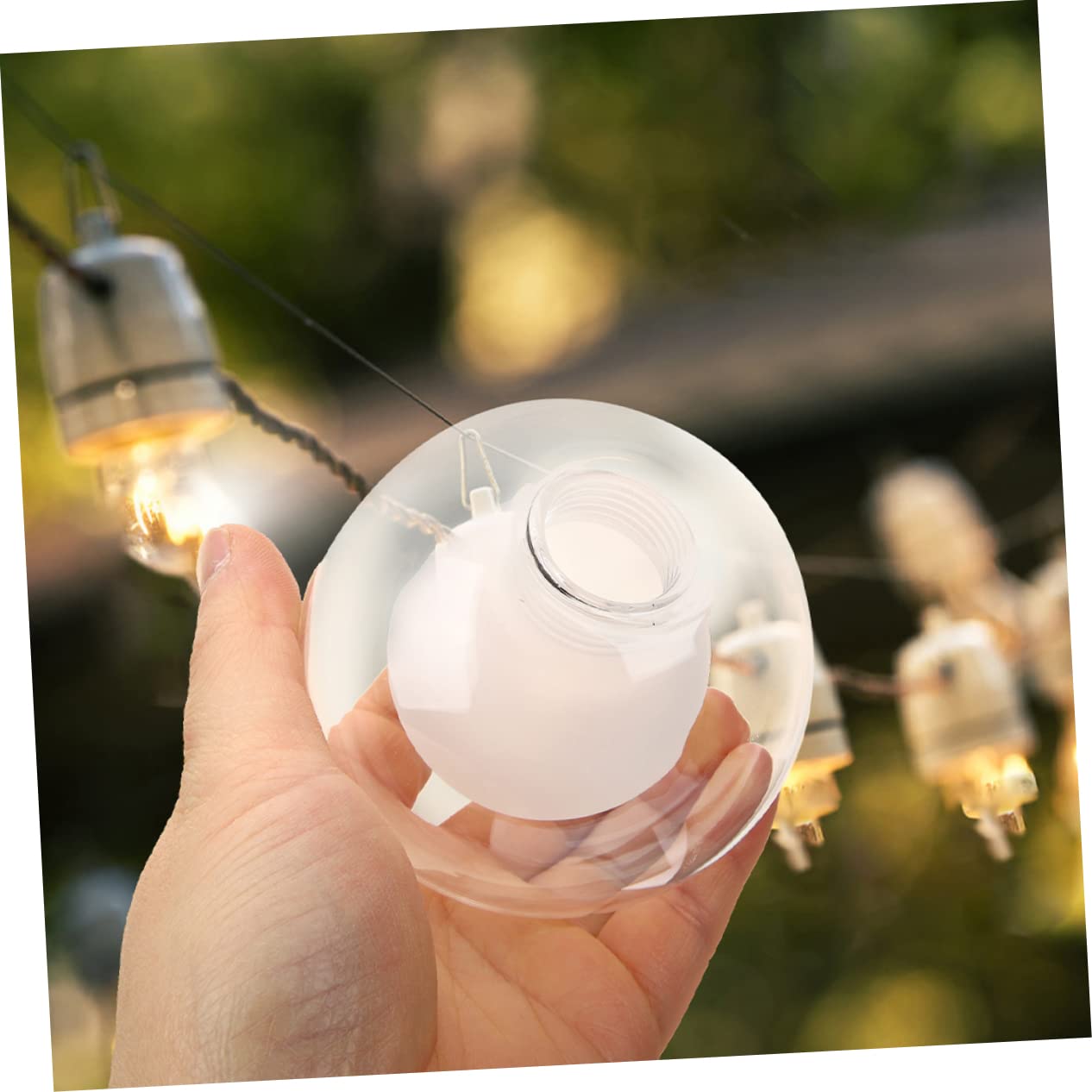 Pedestal For Glass Lamp Globe Replacement Tempered Glass Bulb Cover