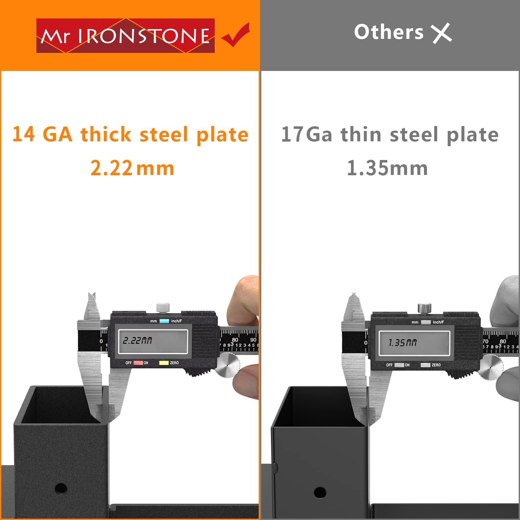 Snapklik.com : Mr IRONSTONE Firewood Rack Outdoor Indoor, Firewood Rack ...