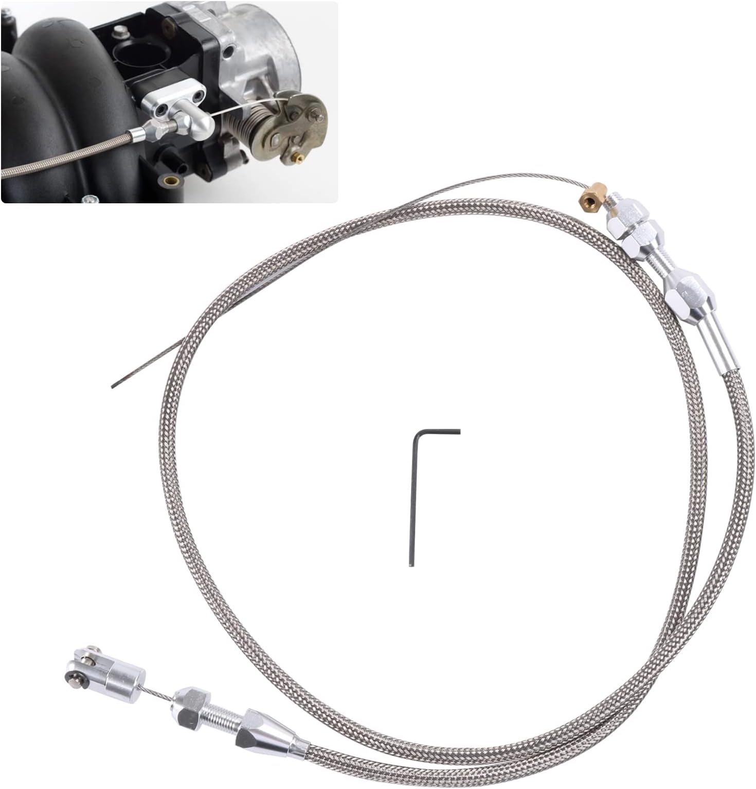 Amazon.com: Fist LS1 LS2 LS3 LS6 Throttle Cable Bracket LSX SWAP LQ4 ...