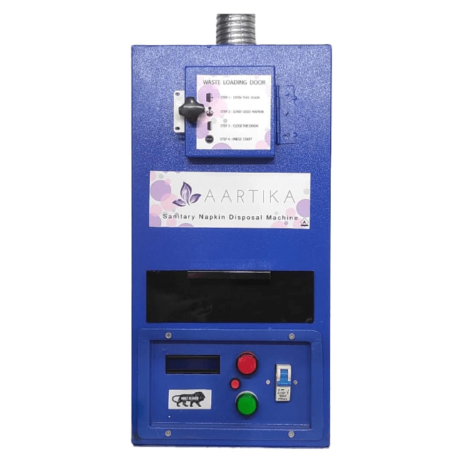 AARTIKA™ Sanitary Pad Incinerator machine 50 Per day : Amazon.in ...