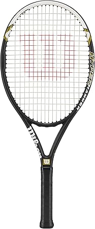 Amazon.com : Wilson Hyper Hammer 5.3 Tennis Racket - Black/White, Grip ...