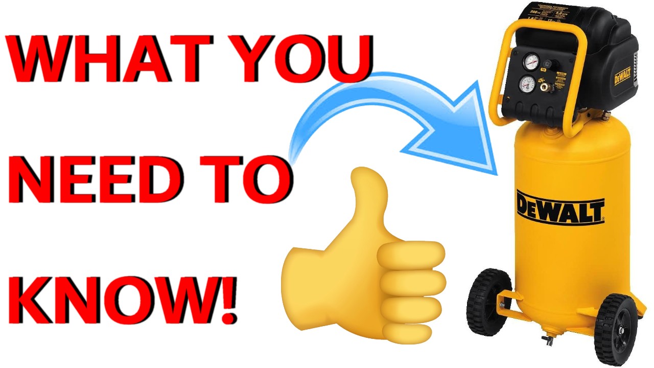 Watch What You Need To Know About This DeWALT Air Compressor! on Amazon ...