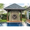 Amazon.com: Personalized Poolside Paradise Signs，Pool Sign Outdoor ...