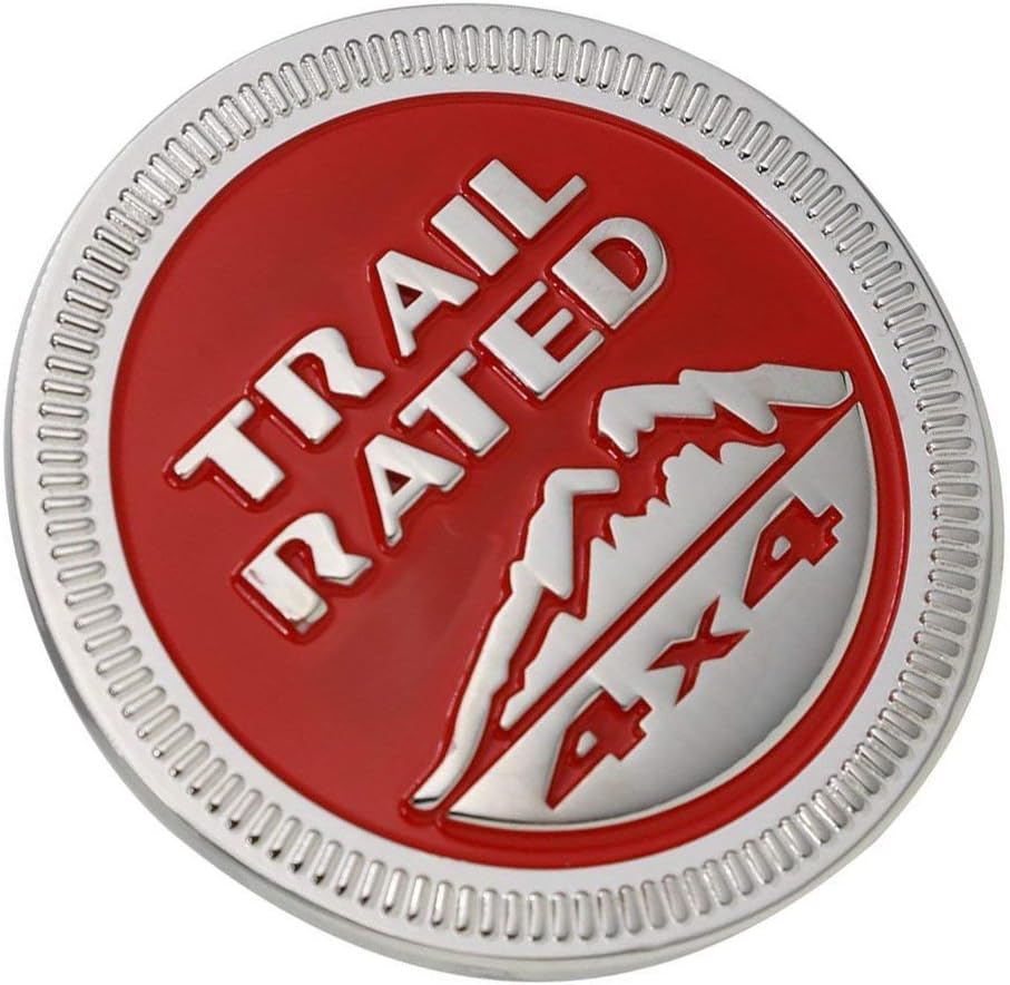 Jeep Boutique The Adventure Garage 3D Trail Rated Badge Trail Rated 4x4 ...