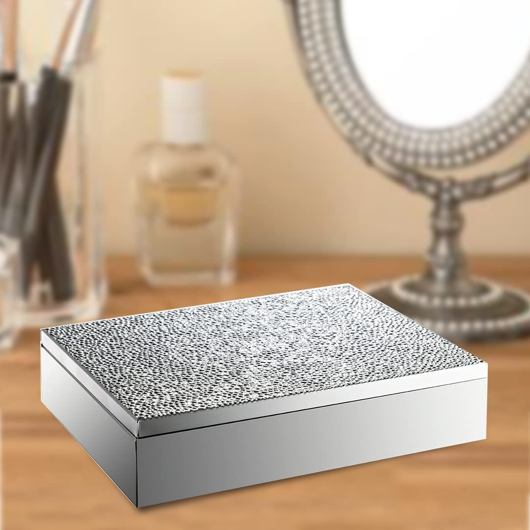 Momentz® Silver Treasure Box(MZ-7010) : Amazon.in: Jewellery