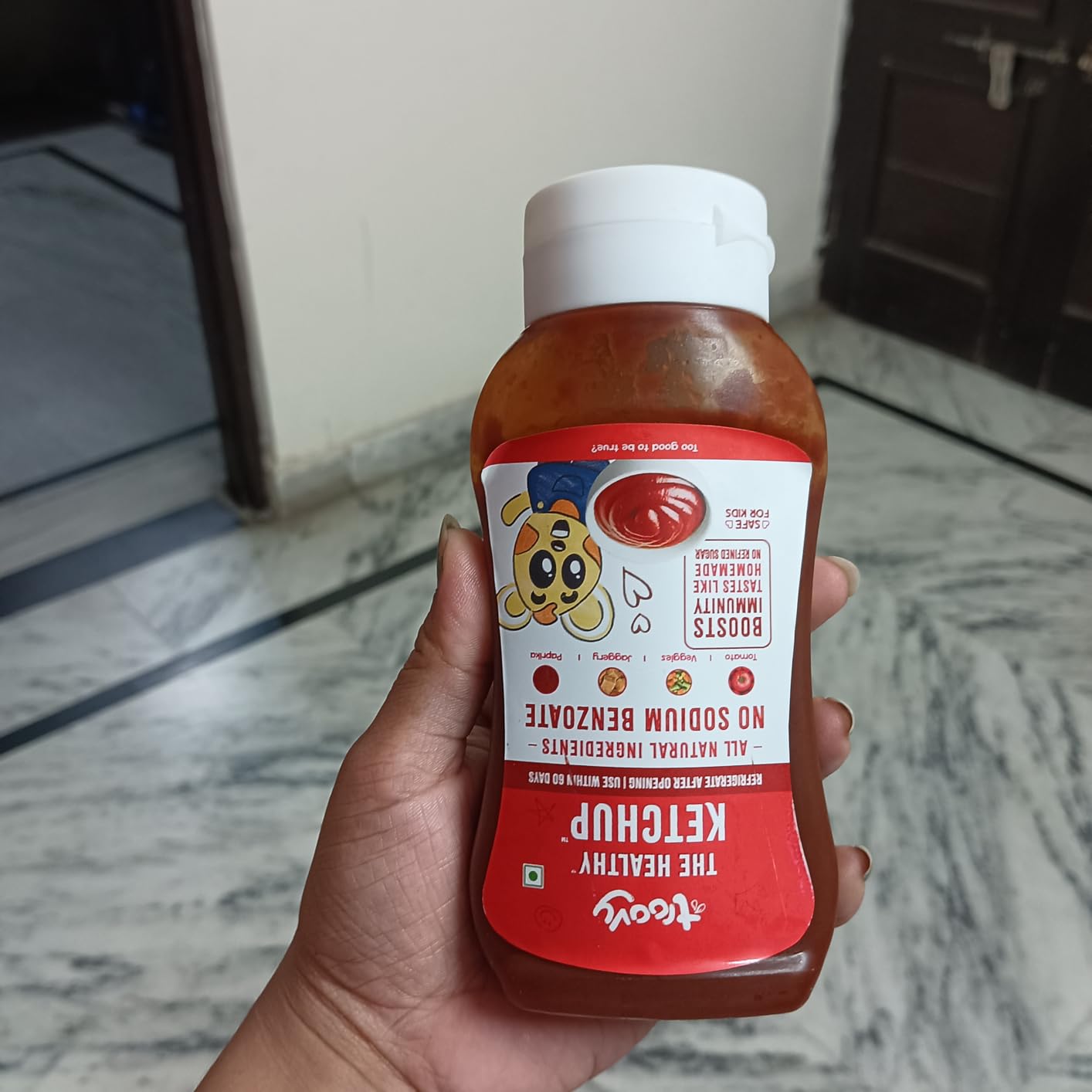 Troovy Healthy Tomato Sauce | No Processed Sugar (uses Jaggery) | 100% ...