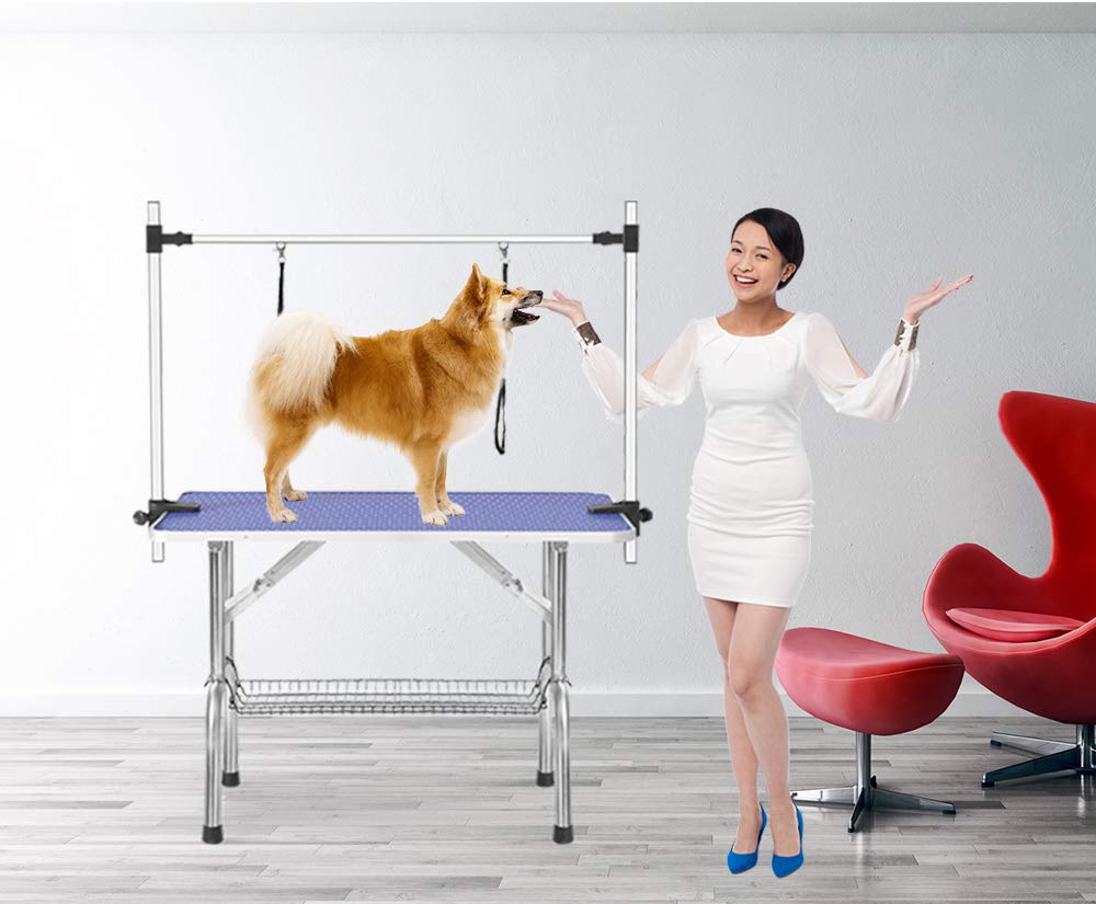 Snapklik.com : NicBex 36 Inch Pet Grooming Table For Medium/Large Dogs ...