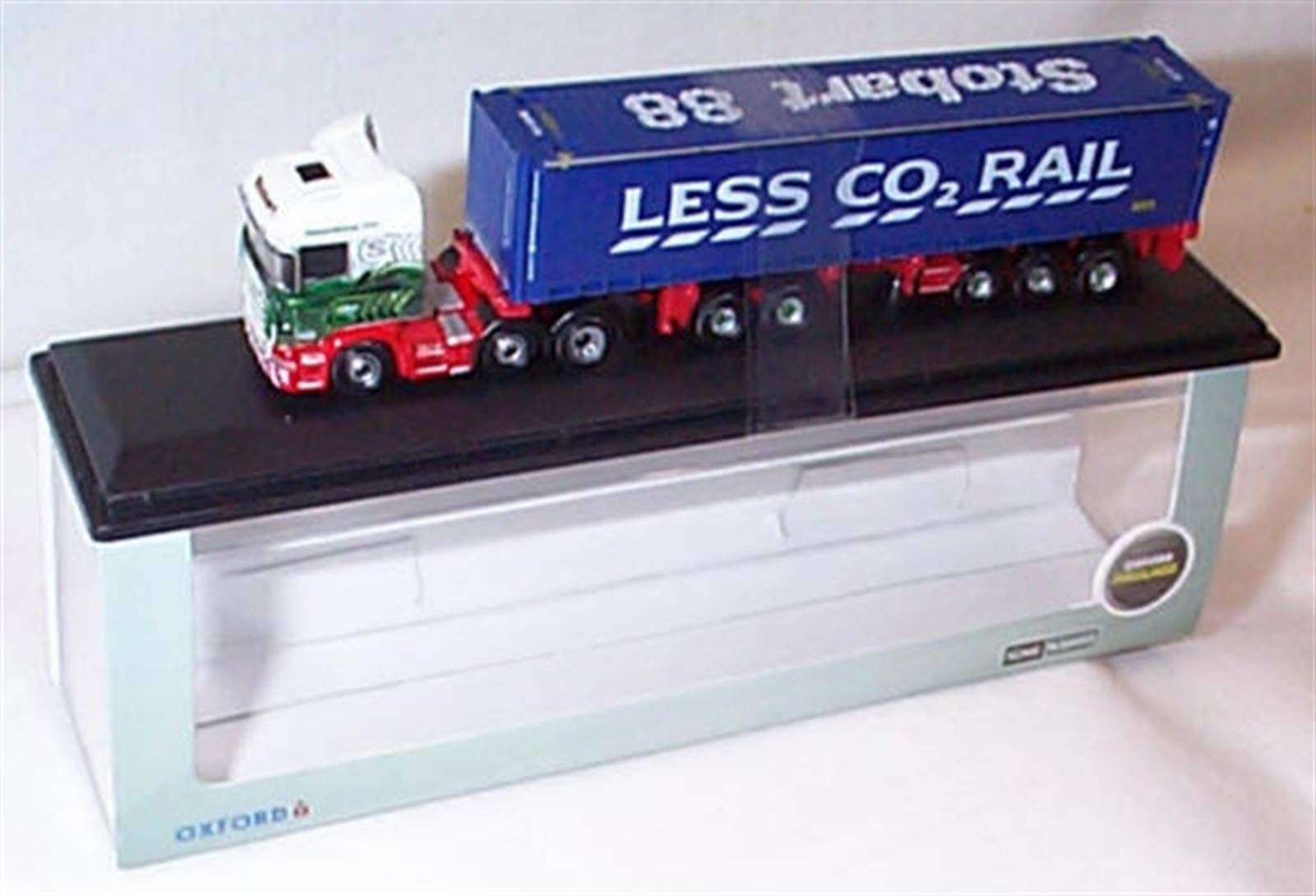 Buy Oxford haulage Scania Highline Combi trailer & Container Eddie ...