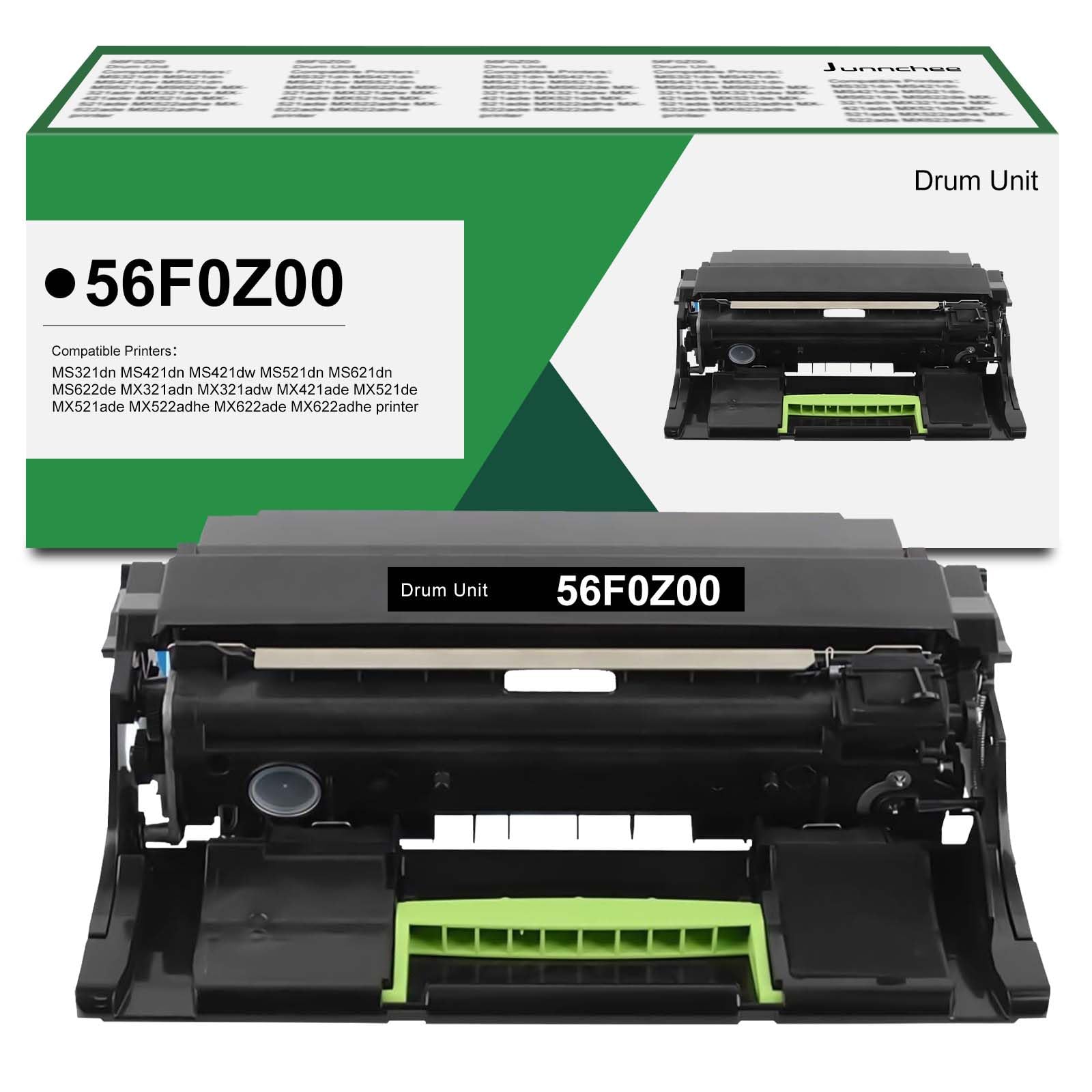 Amazon.com: Junnchee 56F0Z00 Drum Unit Replacement for 56F0Z00 MS321dn ...