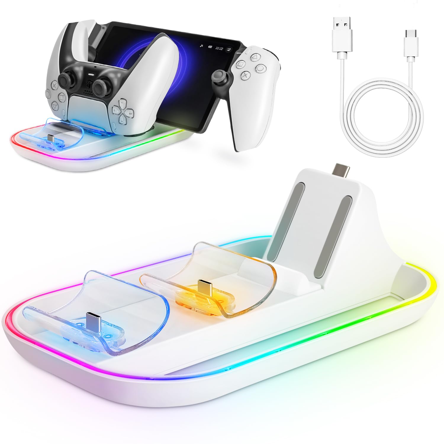 Snapklik.com : Charging Stand For PlayStation Portal Remote Player ...