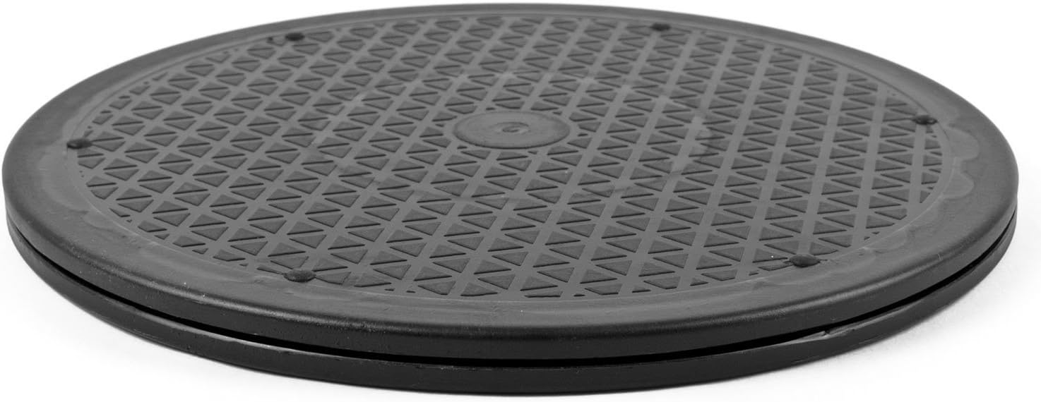 Bonsai2u Black Plastic Turntable, 30 kg Load Capacity : Amazon.co.uk ...