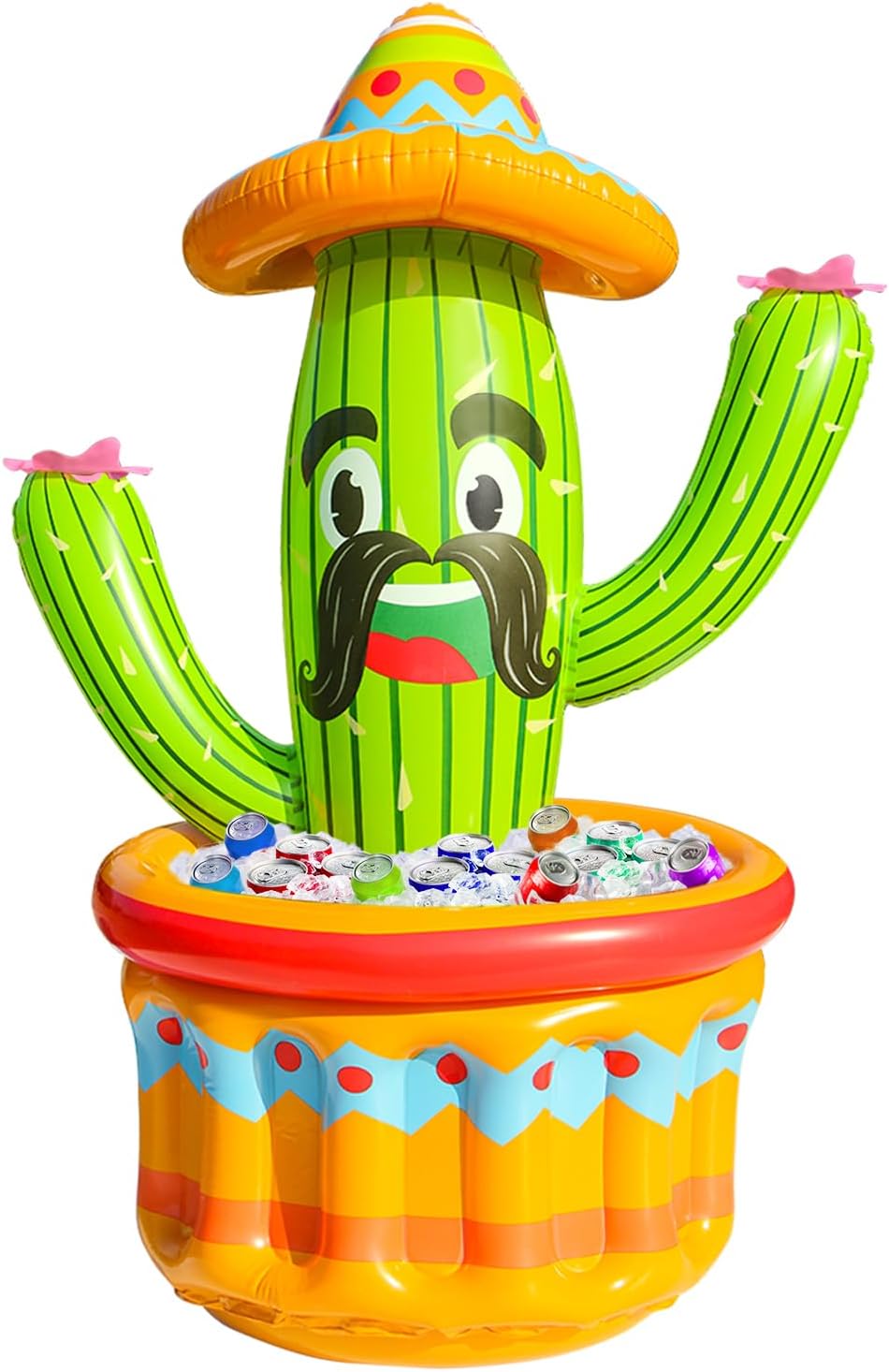 Amazon.com: Fun Little Toys 46″ Inflatable Cactus Cooler for Fiesta ...