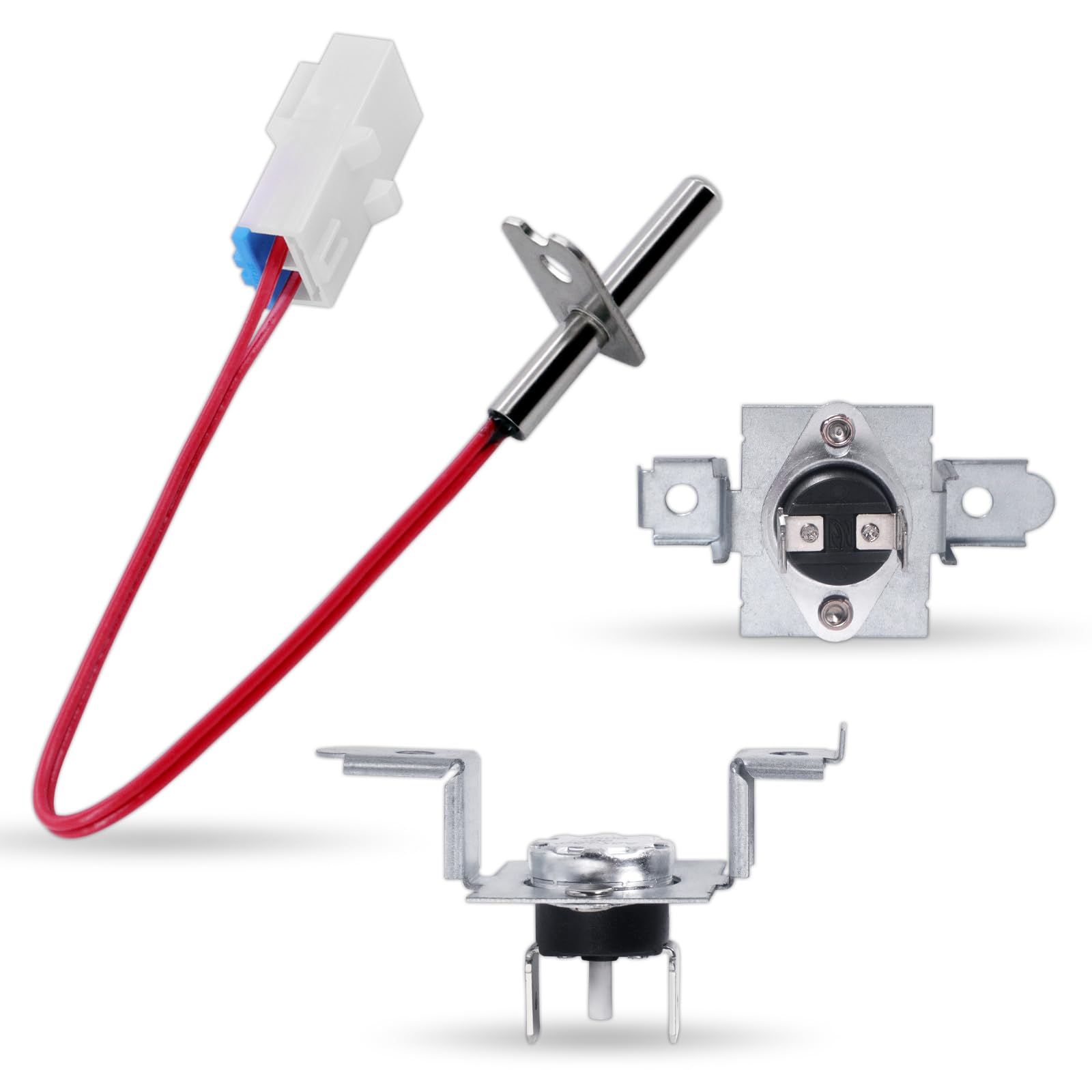 Amazon.com: AGM30045804 Dryer Thermistor and Thermostat Kit - Includes ...