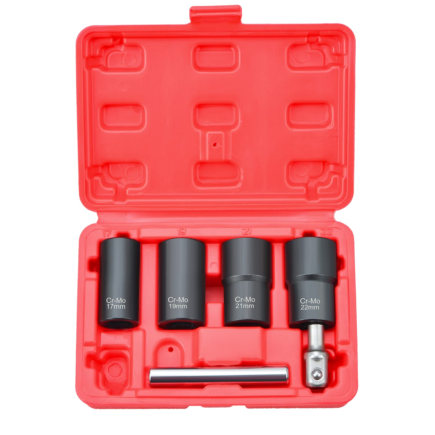 6 Piece Twist Socket Tool Set,1/2 Inch Bolt Nut Extractor Tools Set ...