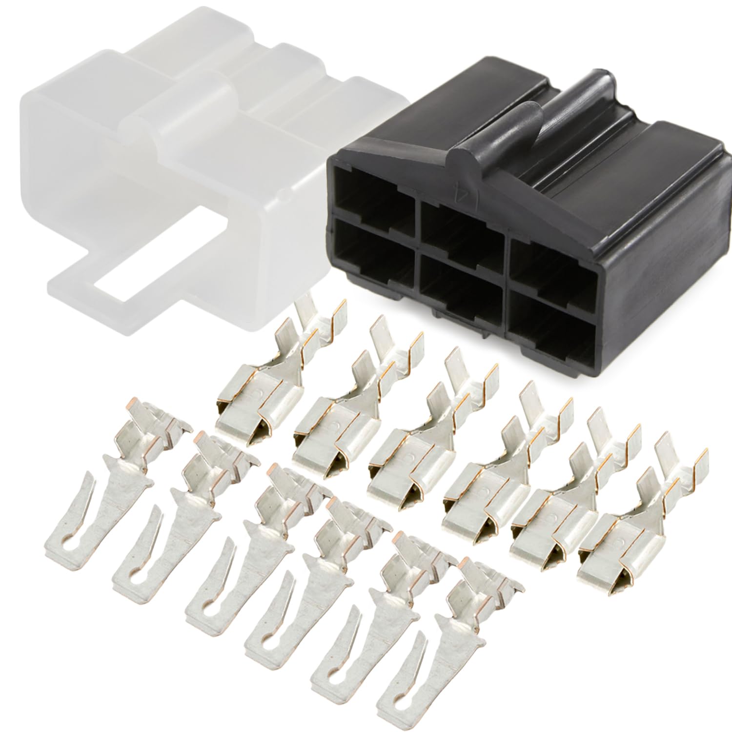 6-PIN Metri-Pack 56 Series 6-Conductor Connector Male and Female ...