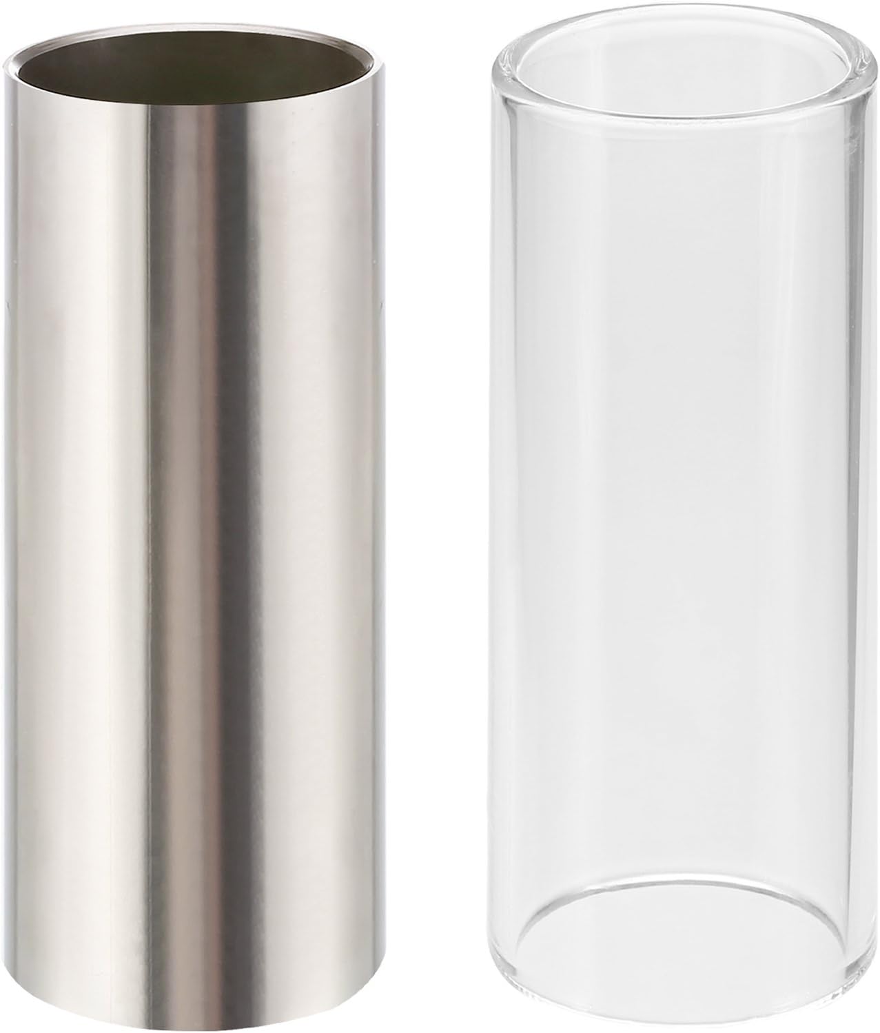 Amazon.com: Bestgle Guitar Slide, Set of 3 Sizes Stainless Steel Guitar ...
