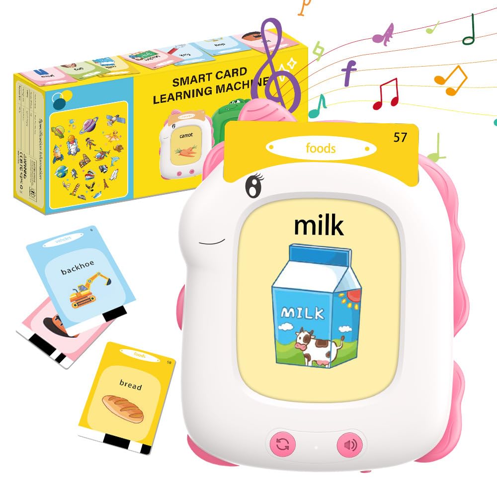 Amazon.com: Talking Flash Card, Learning Toys for Ages 2-5, Montessori ...