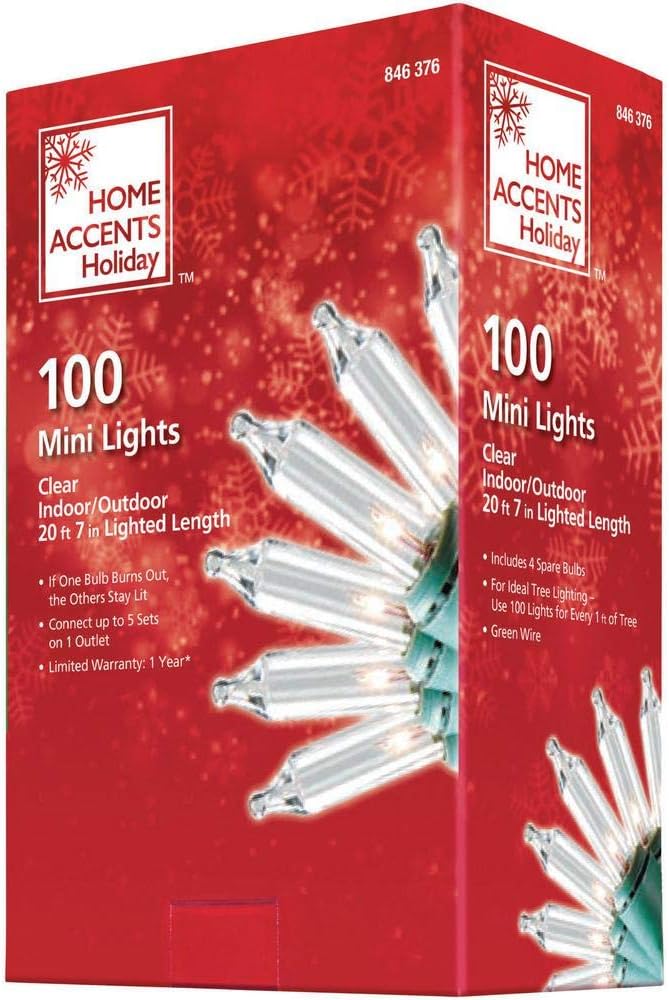 300 Mini Lights, 68 ft 6" Lighted Length - Amazon.com