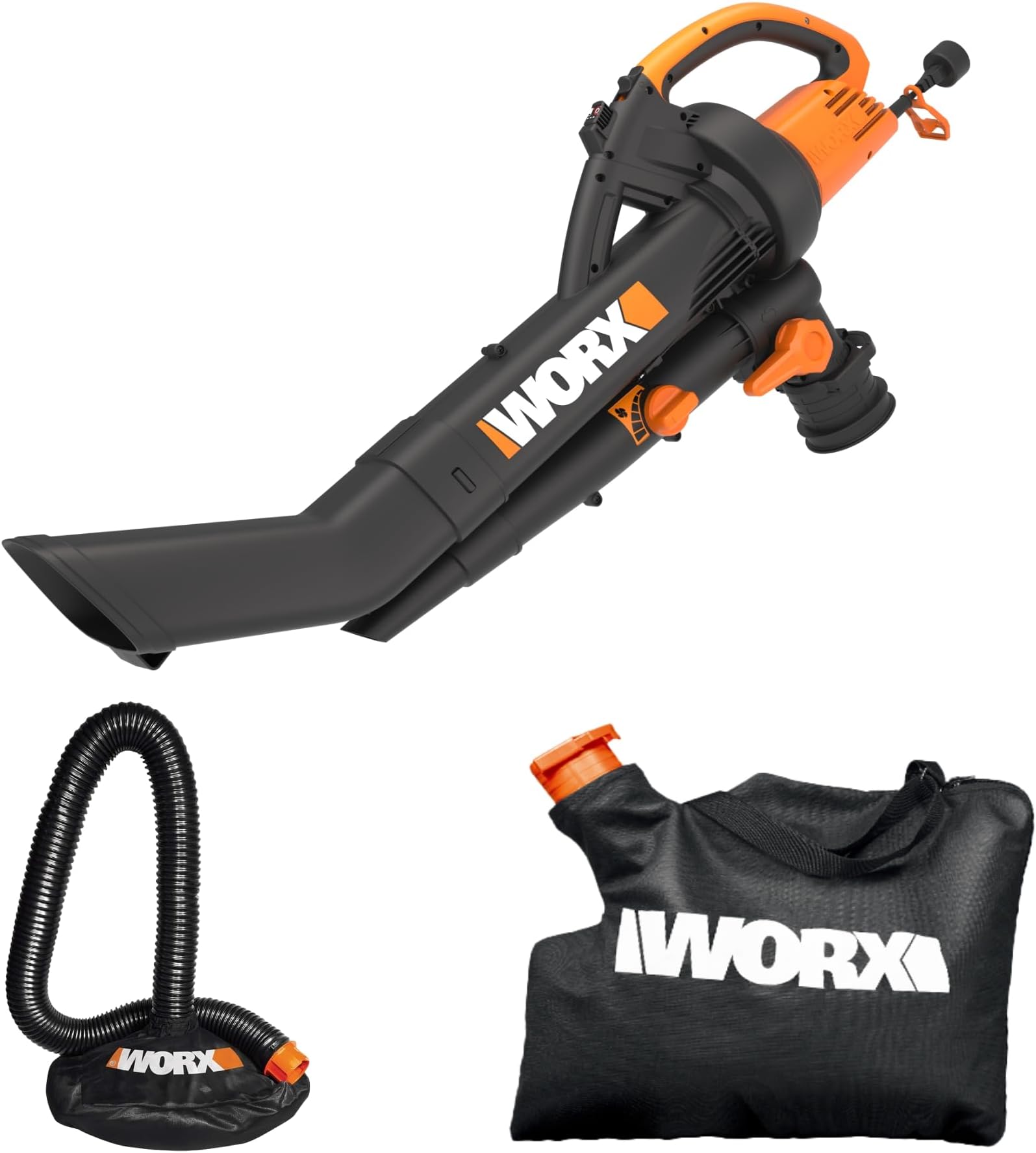 Amazon.com: CRAFTSMAN 3-in-1 Leaf Blower, Leaf Vacuum and Mulcher, Up ...