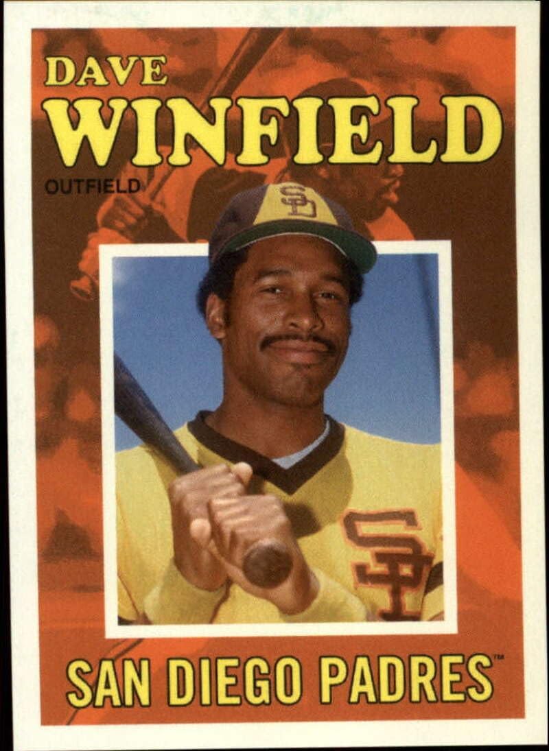 Amazon.com: 2020 Topps Throwback Thursday Baseball #275 Dave Winfield ...