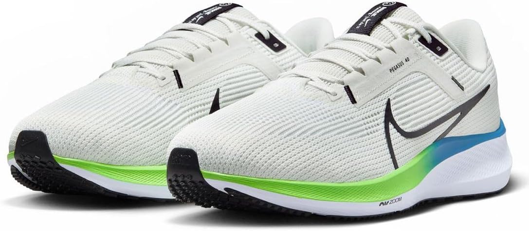Amazon | [ナイキ] エア ズーム ペガサス 40 ワイド Air Zoom Pegasus 40 Wide プラチナムティント ...