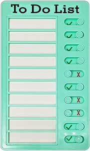 Amazon.com : Multi-Purpose Memo Checklist Pad 5 Adjustable Chores ...